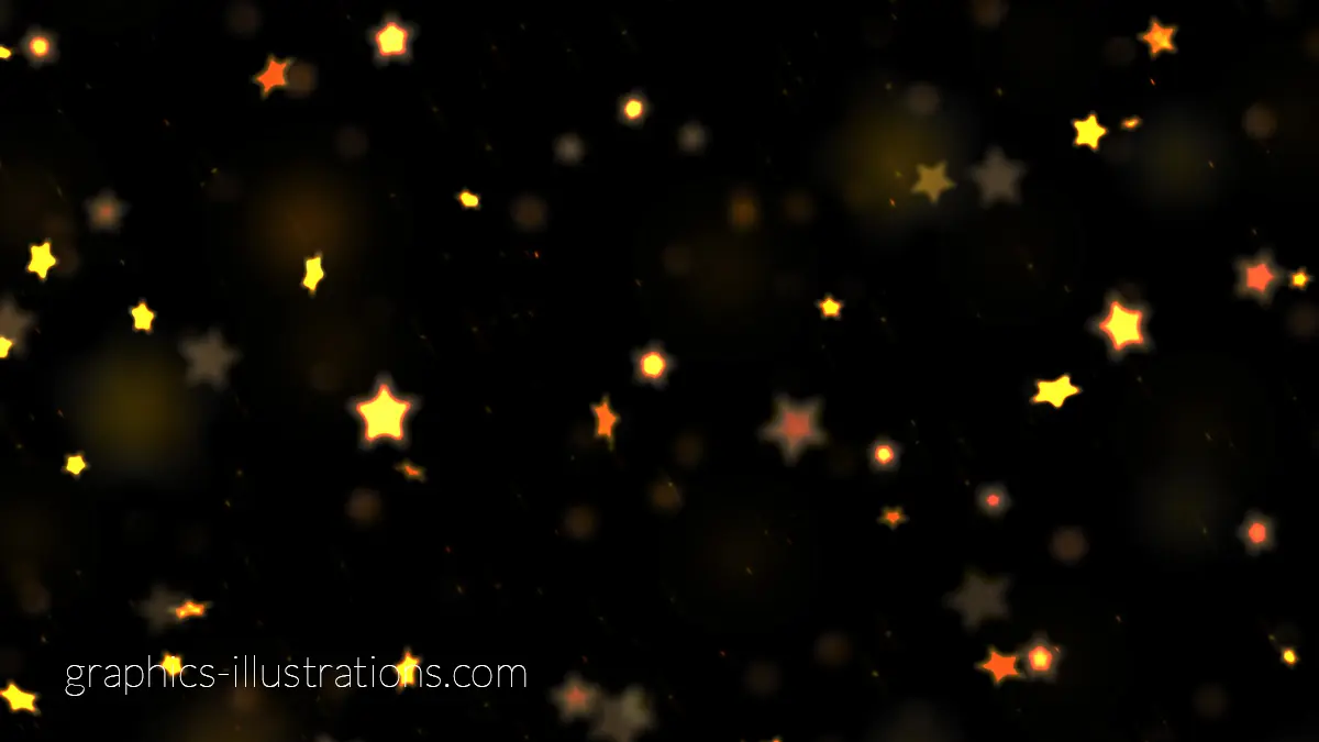 Falling Stars Photo Overlays » Graphics-Illustrations.Com